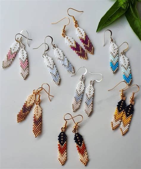 Free Collection Of Brick Stitch Beading Patterns By Lady Lunar Cat