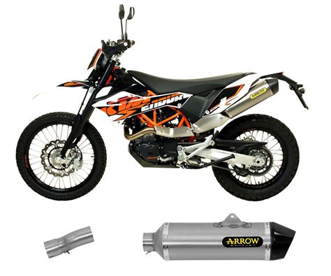 Arrow Aluminium Carby End Cap Exhaust Muffler Race Tech Link Pipe For
