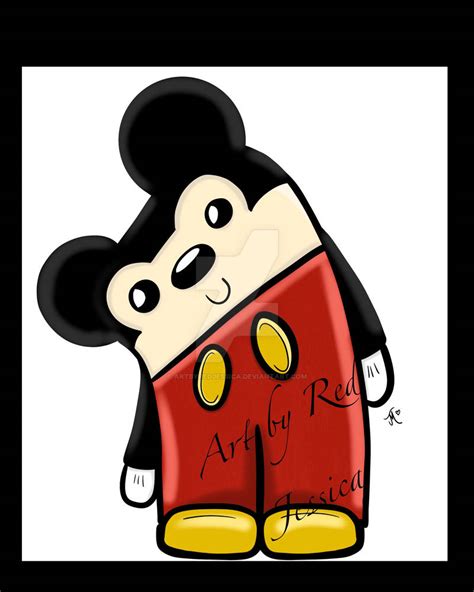 Mickey Squishy Design Style By Artbyredjessica On Deviantart