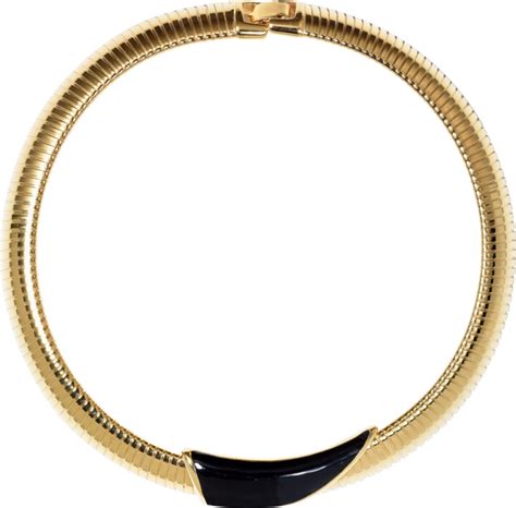 Eclectica Pre Loved Monet Enamel Collar Necklace Shopstyle