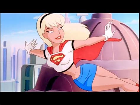 Supergirl Scenes Superman Tas Youtube