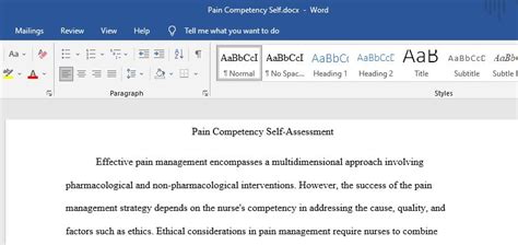 Nursing Knowledge Assignment Pain Assessment Essay Counter
