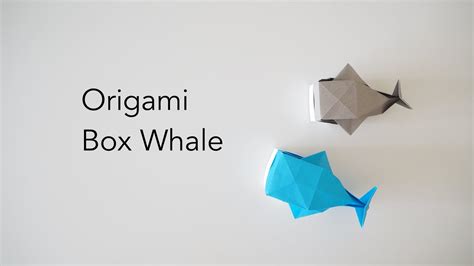 Whale Origami How To Make An Origami Whale Instructions And Diagrams
