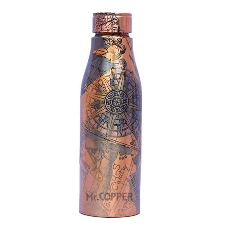 Mr Copper Copper Bottle Printed Capacity 1 Litre At Rs 710 Piece In Uthangarai