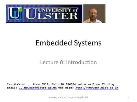 PPT Embedded Systems PowerPoint Presentation Free Download ID