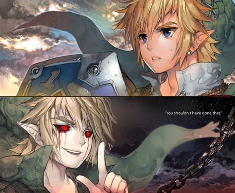 Link And Ben Drowned The Legend Of Zelda And 2 More Drawn By Kawacy