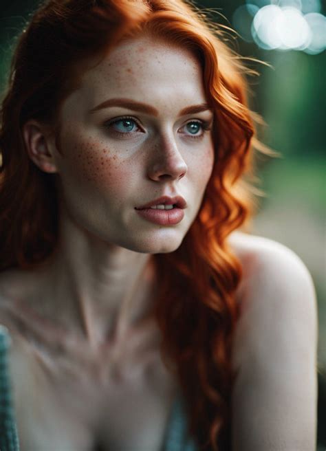 Young Redhead With Pale Skin And Freckles By Picklegap On Deviantart