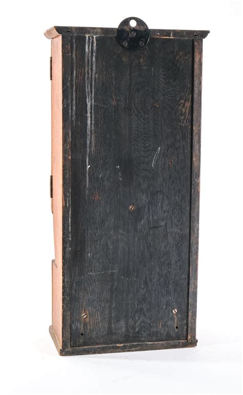 Antique Oak Time Clock