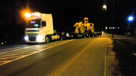 Exceptional Transport Wheel Loader Cat 966b FiŠ Trucks Youtube