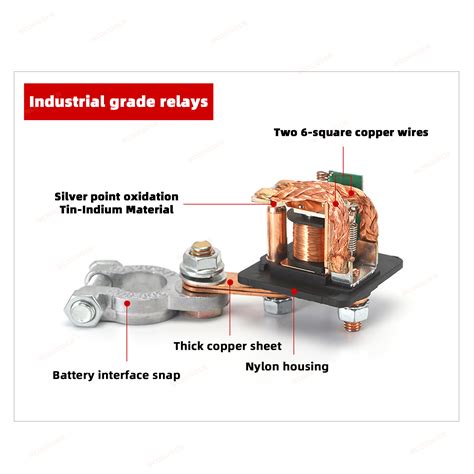 Universal Battery Switch Relay 12v 24v 120a 200a 2 Vicedeal
