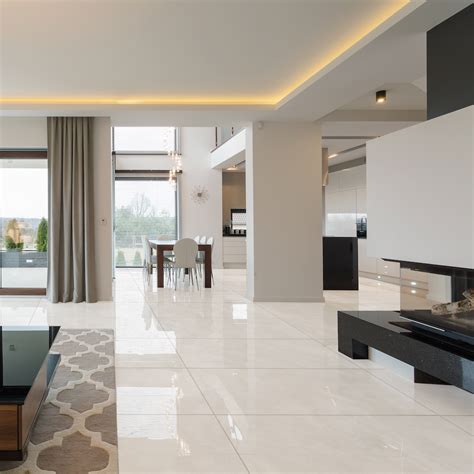 Porcelanato Gran Formato Castel Amani White Pulido 60 Cm X 120 Cm De