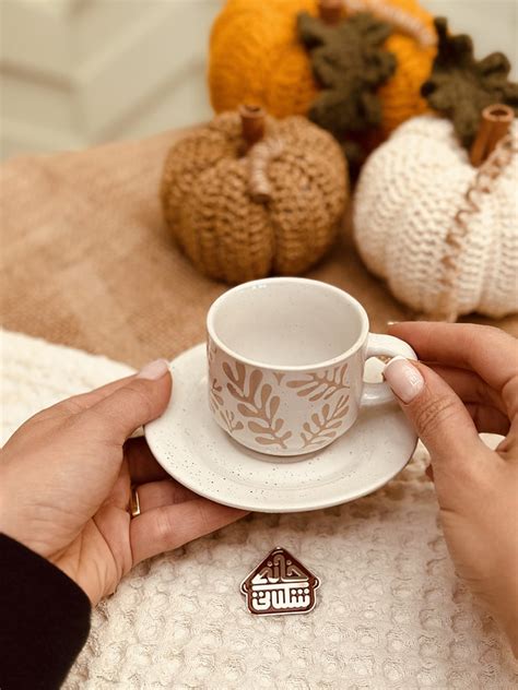 خرید فنجون نعلبکی دنی هوم کد001338 خانه شکلاتی