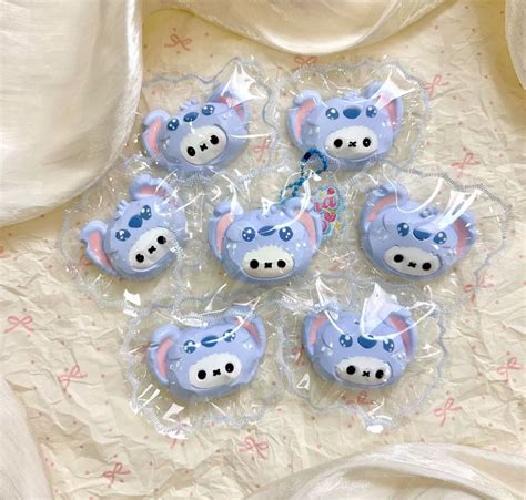 Stitch And Pompompurin Taba Squishy Hobbies And Toys Toys And Games On