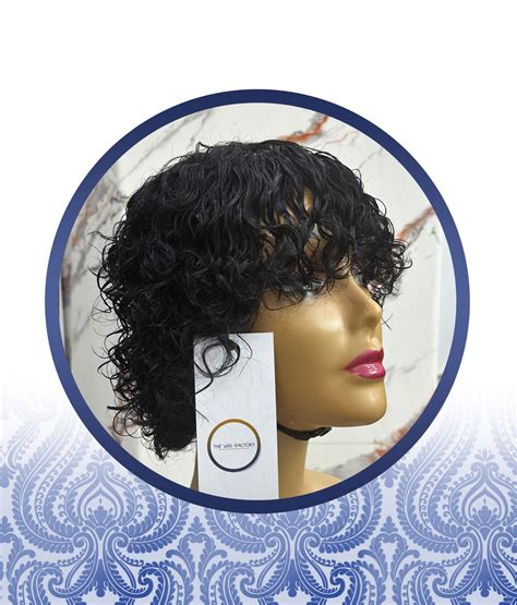 Short Malaysian Pixie Fringe The Wig Factory Machine Made Wigs