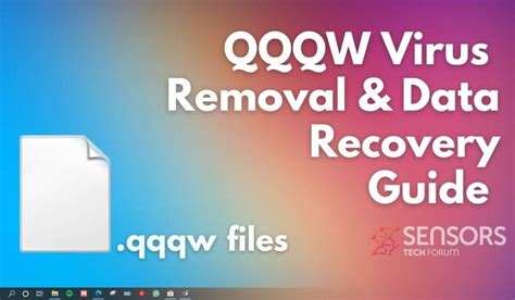 Qqqw Virus Ransomware Qqqw Files Remove And Decrypt Guide 2022