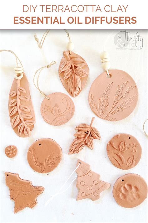 Diy Terracotta Clay Diffusers Terracotta Cinnamon Ornaments Clay