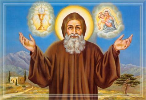 St Charbel Charbel Makhlouf Icon Saint Charbel Makhlouf Sharbel
