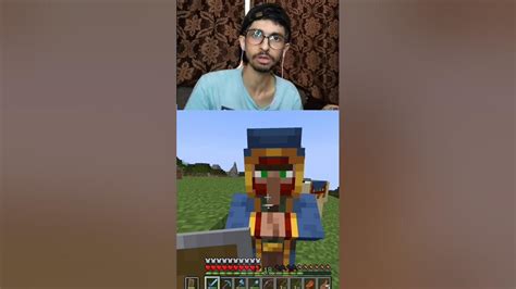 Talking To The Minecraft Trader 😛 💎 Minecraft Minecraftshorts Trending Hindigaming Talking To The Minecraft Trader 😛 💎 Minecraft Minecraftshorts Trending Hindigaming