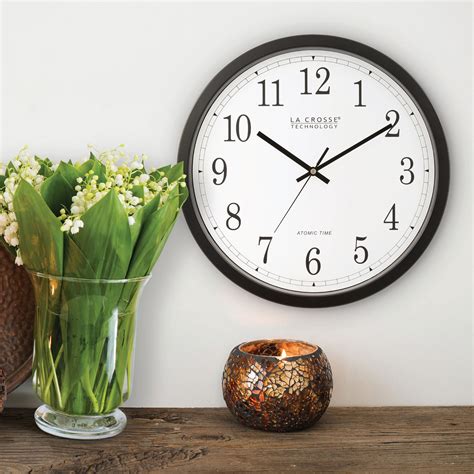 Atomic Wall Clock 14 Radio Controlled Clocks La Crosse Technology