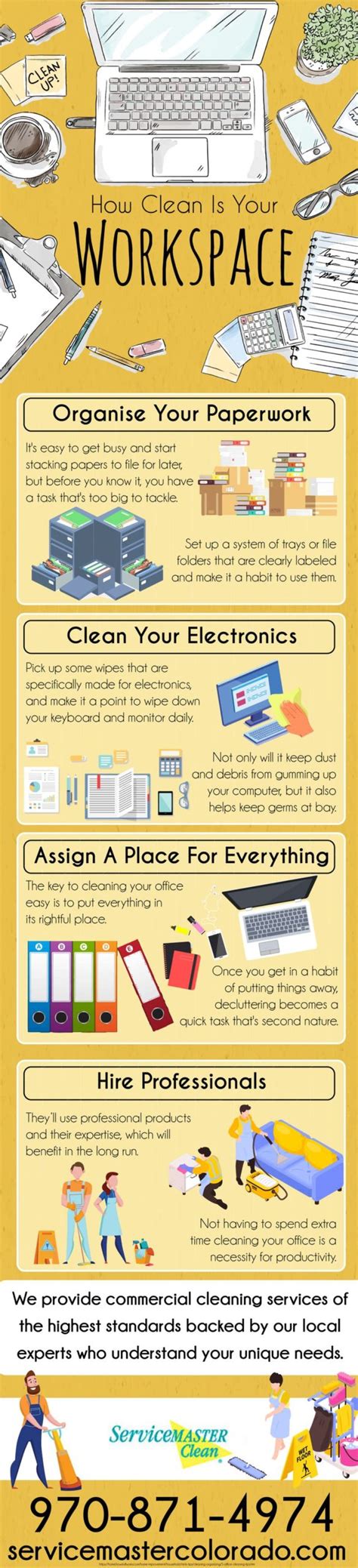 how clean is your workspace service master steamboat springs