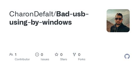 GitHub CharonDefalt Bad Usb Using By Windows
