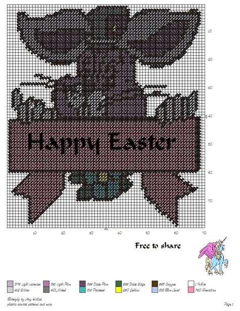 Easter Bunny Plastic Canvas Patterns Easter Canvas Canvas Patterns