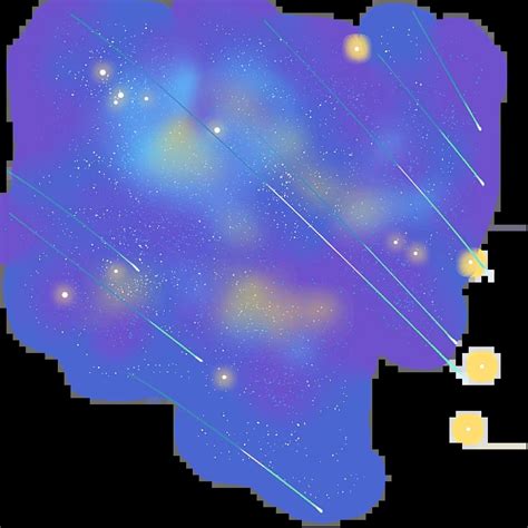 流星流星雨陨石坠落绚丽光效特效装饰后期合成PNG免扣PS设计素材 花瓣网