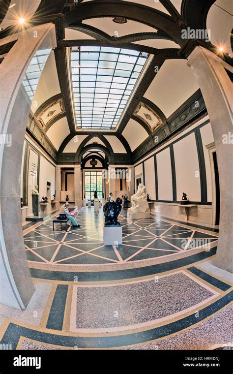 Inside Of Rodin Museum Art Museum Philadelphia Pennsylvania Usa