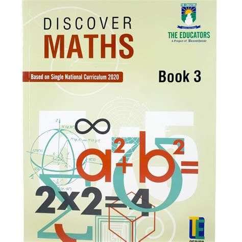Discover Maths Book 3 Class 3 Tariq Book Store