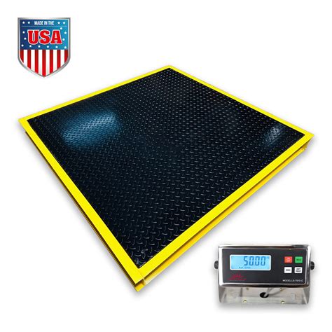 Floor Scales With Pit Frame — Liberty Scales