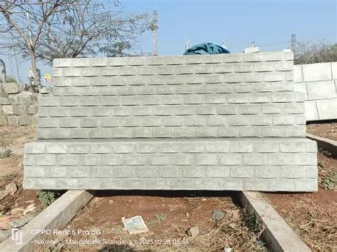 Readymade Rcc Wall For Outdoor Thickness 30mm At ₹ 100sq Ft In