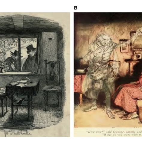 Dickens Dream 1875 Watercolor Painting By Robert William Buss