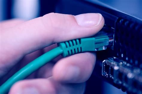 Premium Photo Usb Cable Being Inserted Into Server