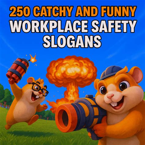 Safety Slogans 250 Catchy And Funny Workplace Sayings That Stick Ohse