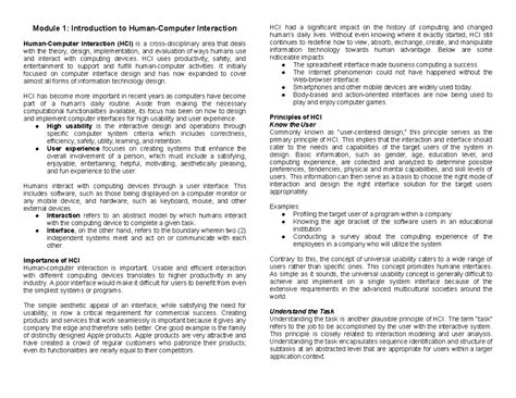 Prelim To Finals Printables Hci Module 1 Introduction To Human