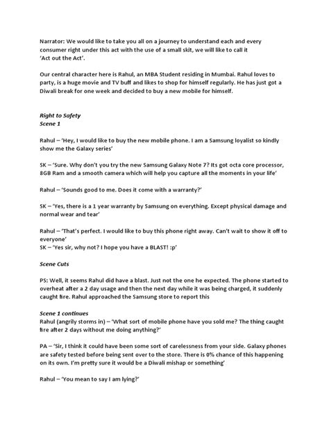 Script Consumer Law Pdf Prices Business