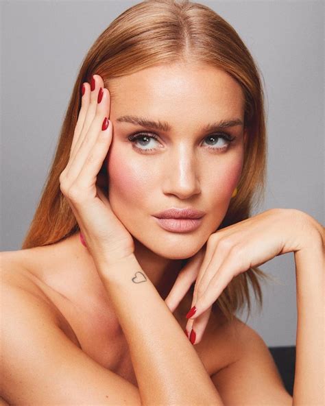 Rosie Huntington Whiteley Gets Glam For Launch Of Rose Inc Fashion