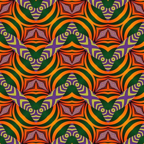 Premium Vector Seamless Abstract Pattern With Rhombus Vector Illustration