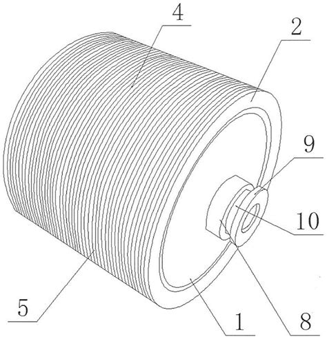 多晶硅硅芯多线切割机床的绕线轮的制作方法