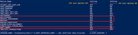 Data Providers And User Options SQL CHIT CHAT Blog About Sql Server