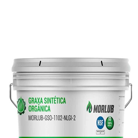 Graxa Sintética Orgânica Nlgi4 Grafitada Gso 1110g Morlub 1l Lf