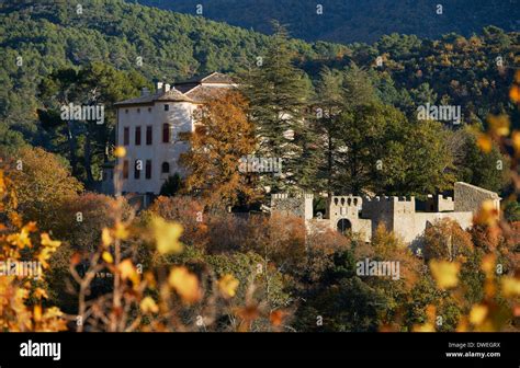 The Castle Of Pablo Picasso In Vauvenargue Village Provence France