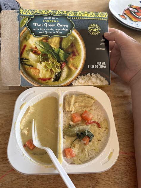 Thai Green Curry Is Really Tasty👍 Rtraderjoes