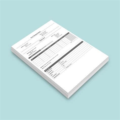 Invoice Template Excel Invoice Template Spreadsheet Invoice