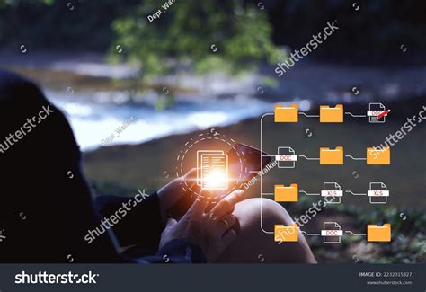 Concept Document Management System Folder Document Stock Photo Shutterstock