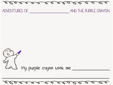 Harold And The Purple Crayon Activities And Crafts Artofit
