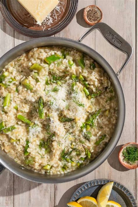 Asparagus Risotto The Mediterranean Dish