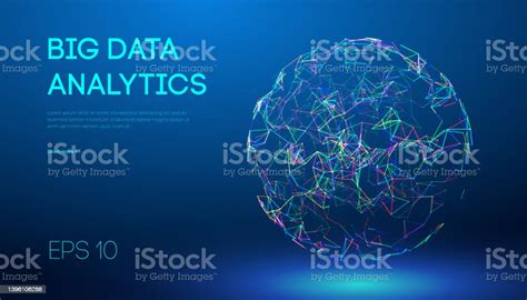 Artificial Intelligence Analytics Data Technology Science Concept Network Analysis Sphere