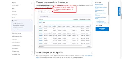 Bug Information For `view Results Of Packs` Under `view Or Rerun Previous Live Queries` Is