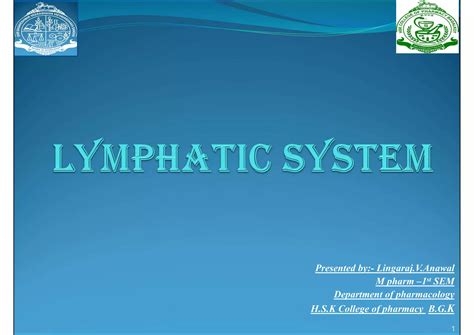 Lymphatic System Pdf